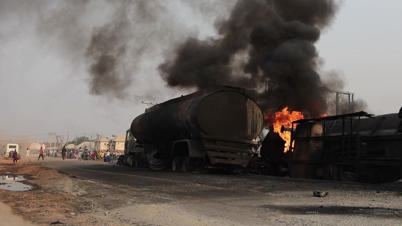 Nigeria petrol tanker truck explosion death toll rises to 86
