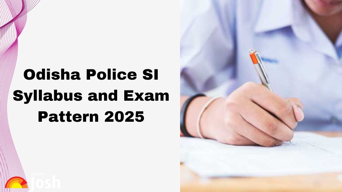 Odisha Police SI Syllabus and Exam Pattern, Download PDF