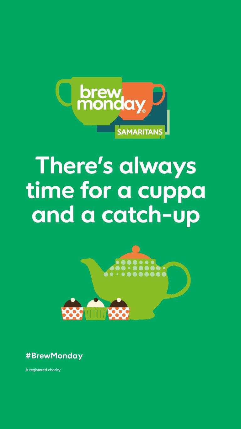 ‘Brew Monday is about more than just tea’ says Bedford Samaritans