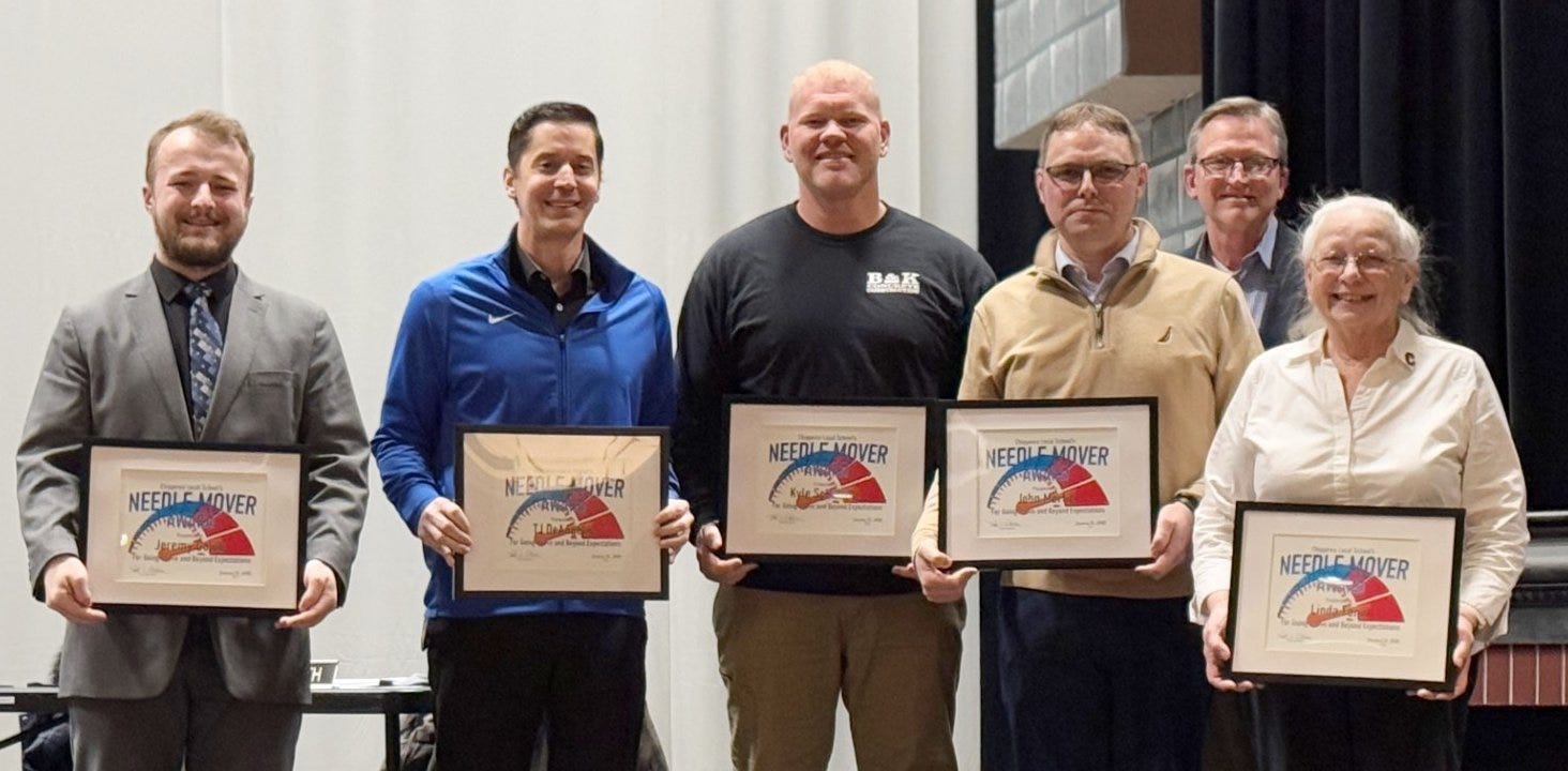 Superintendent bestows district's 'deepest graditute' to Chippewa board ...