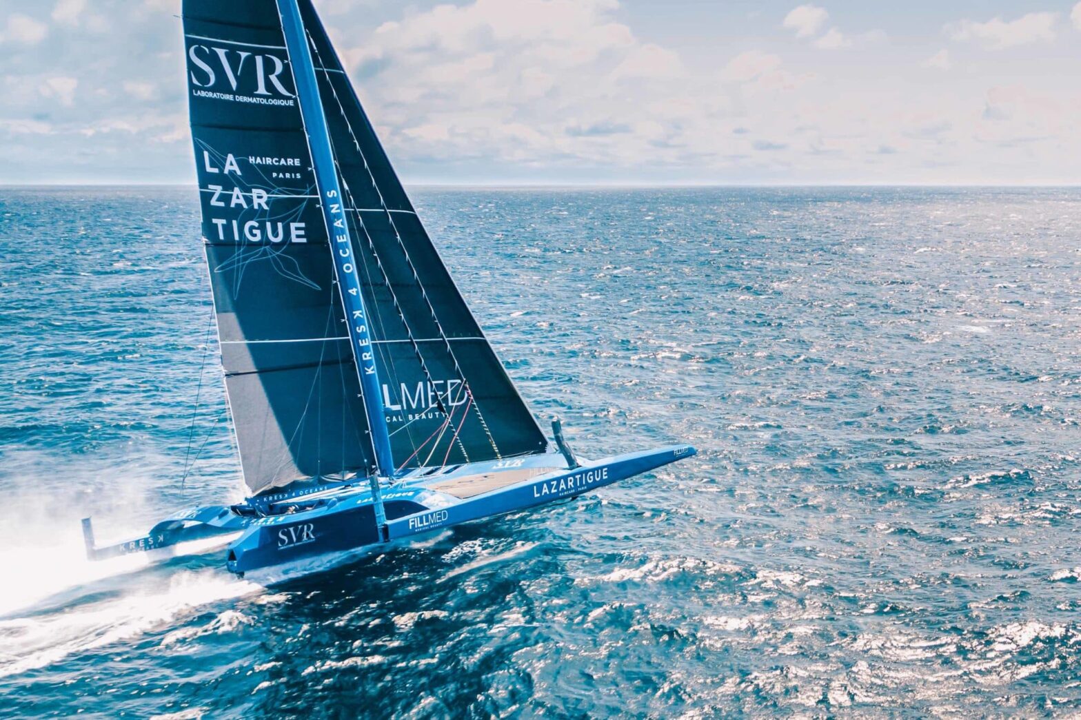 Trophée Jules Verne : SVR Lazartigue et son équipage repassent en code vert