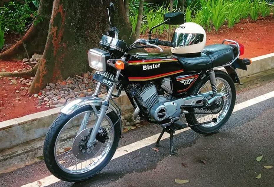 Bukan Nama Asli, Ternyata Ini Arti Nama Binter di Motor Lawas Kawasaki