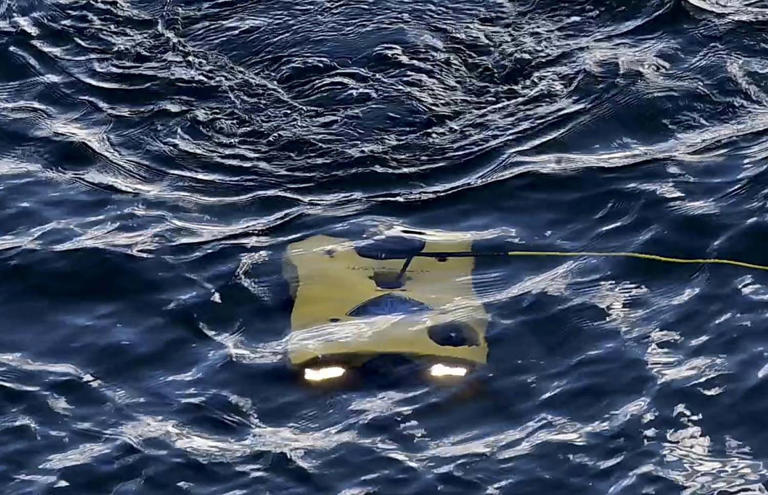 Royal Navy: UK, US and Australia engineers test underwater vehicles ...