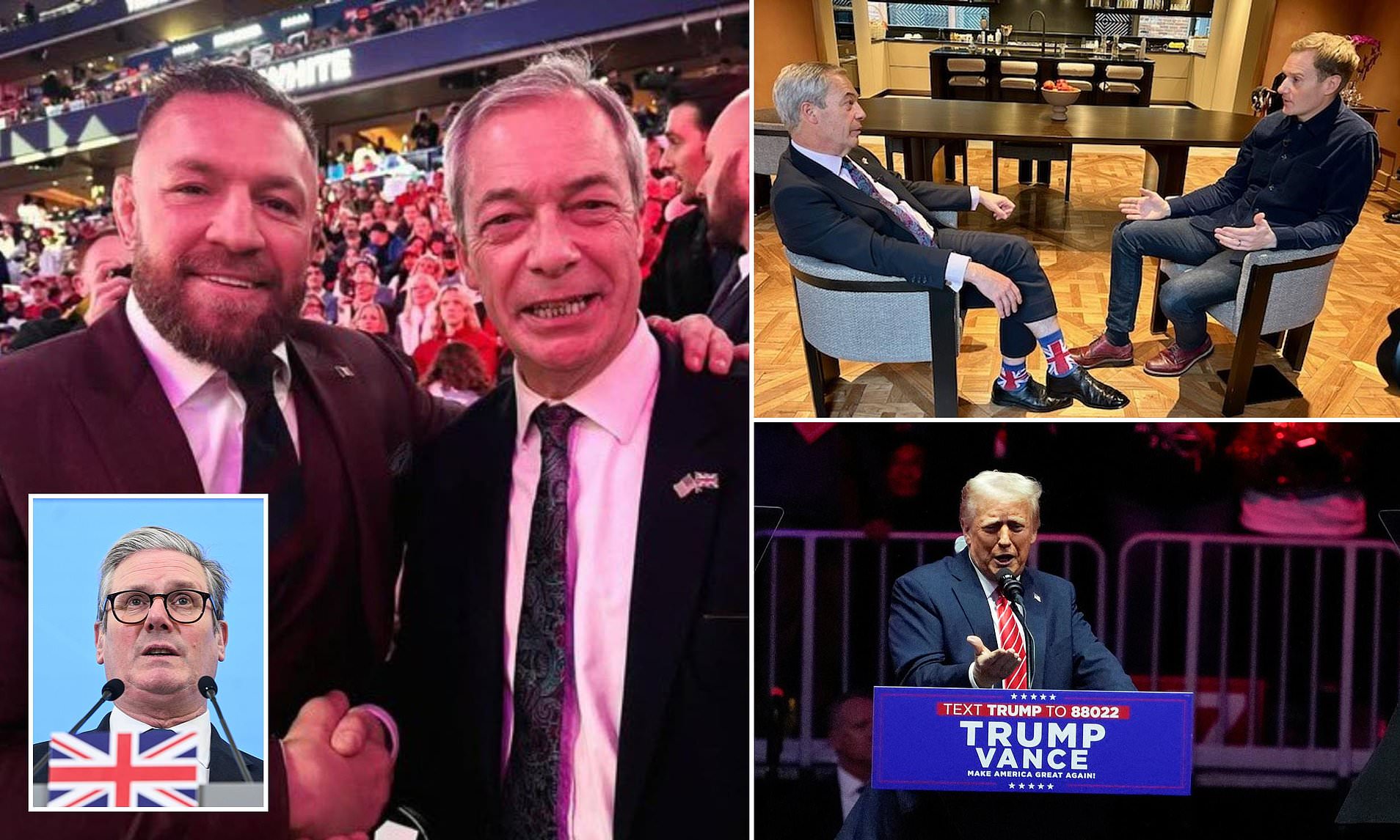 Nigel Farage: I CAN become UK PM while Trump is president