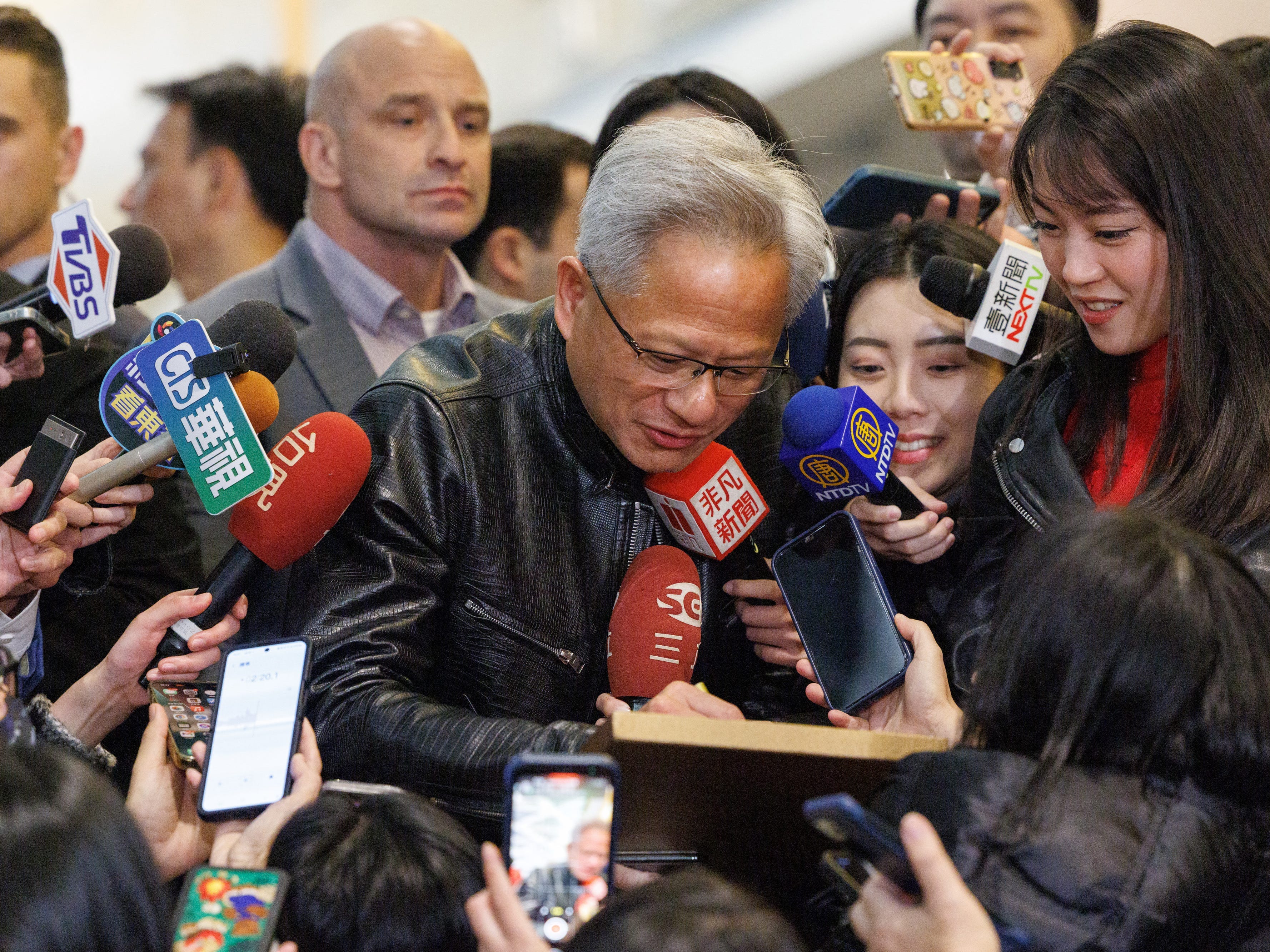 As Big Tech CEOs plan to attend Trump's inauguration, Jensen Huang is ...