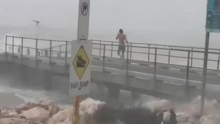 Record-breaking rainfall as Cyclone Sean intensifies to category 3 ...