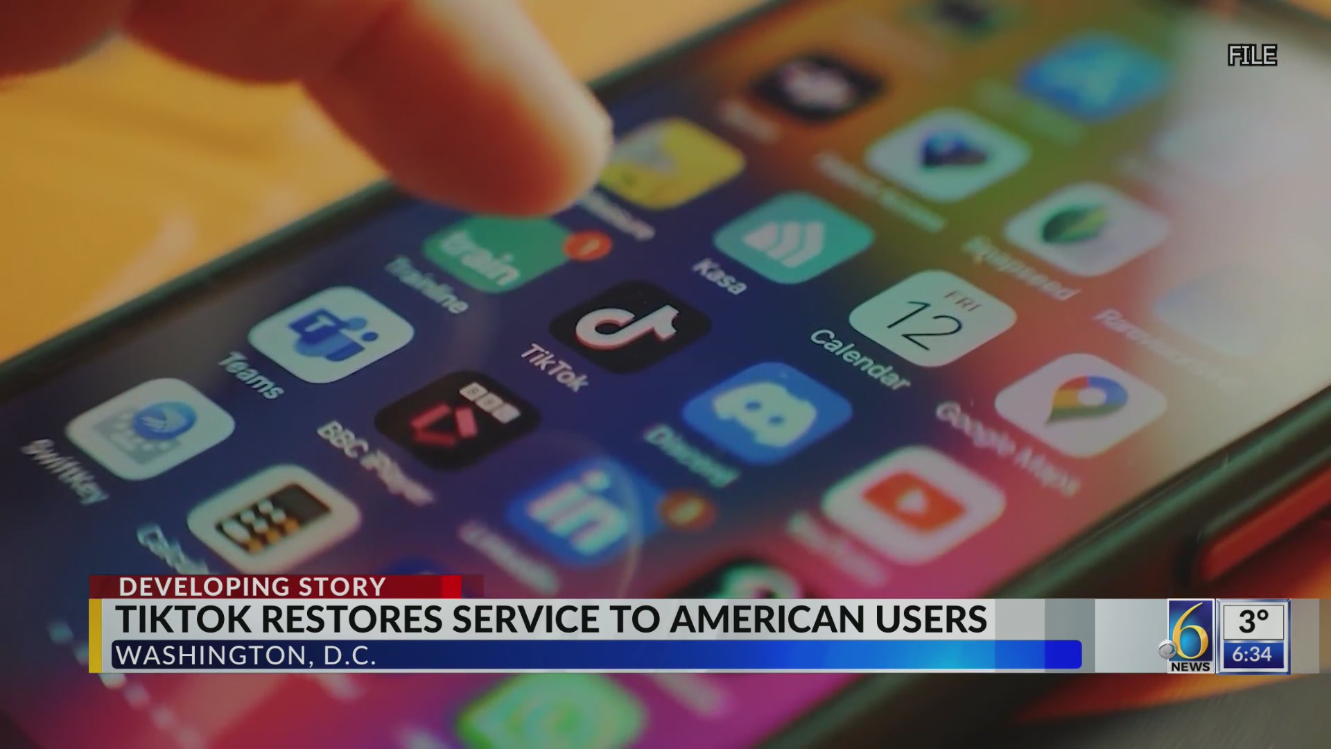 6 News at 6:30 a.m. for 1/20/2025