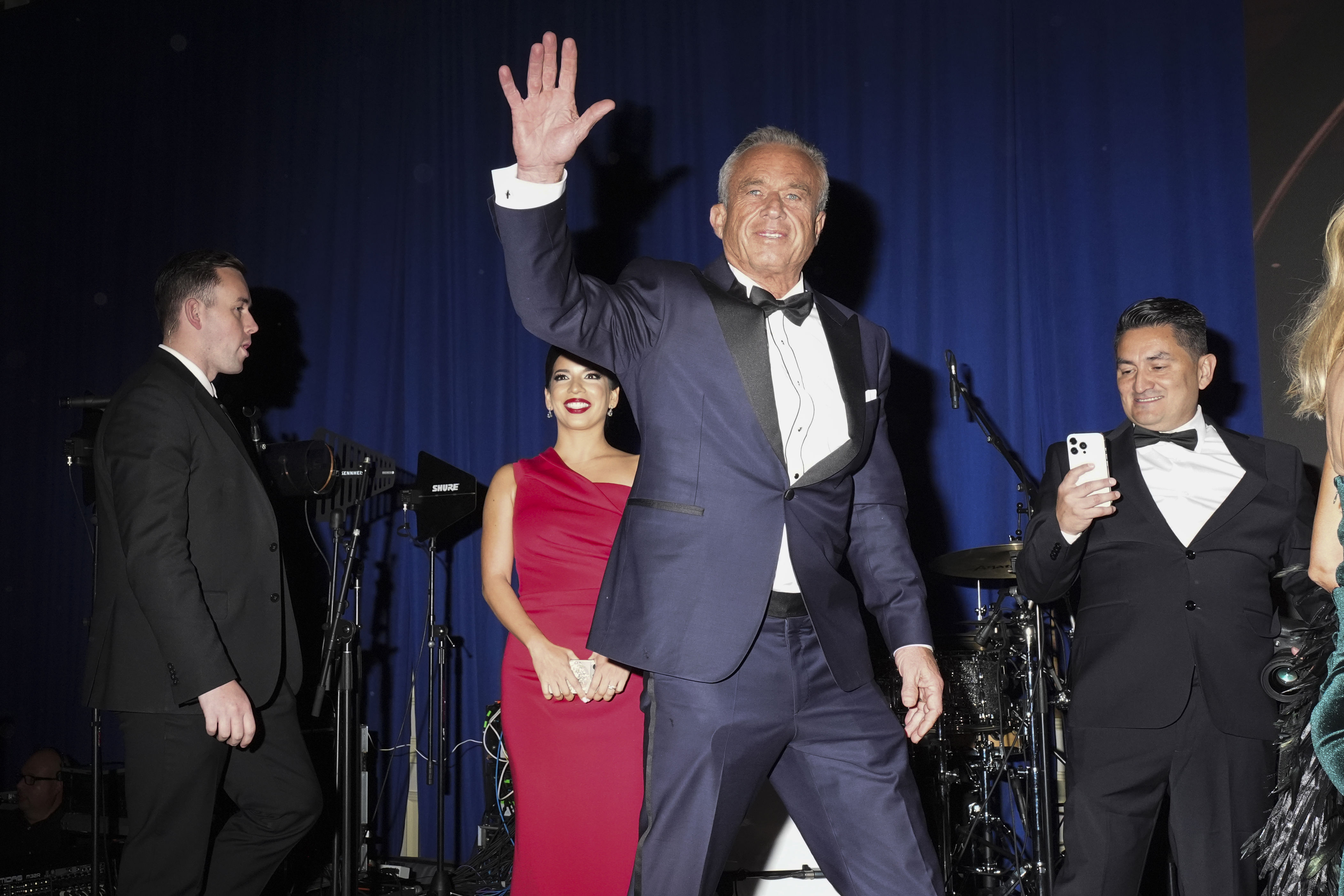 A deeply tan RFK Jr. is a picture of American health