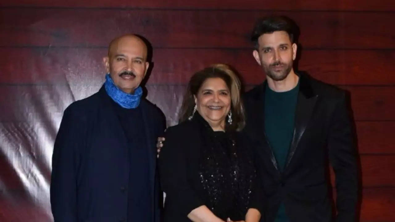Hrithik Roshan and Rakesh Roshan had a rocky relationship during 'Kaho ...