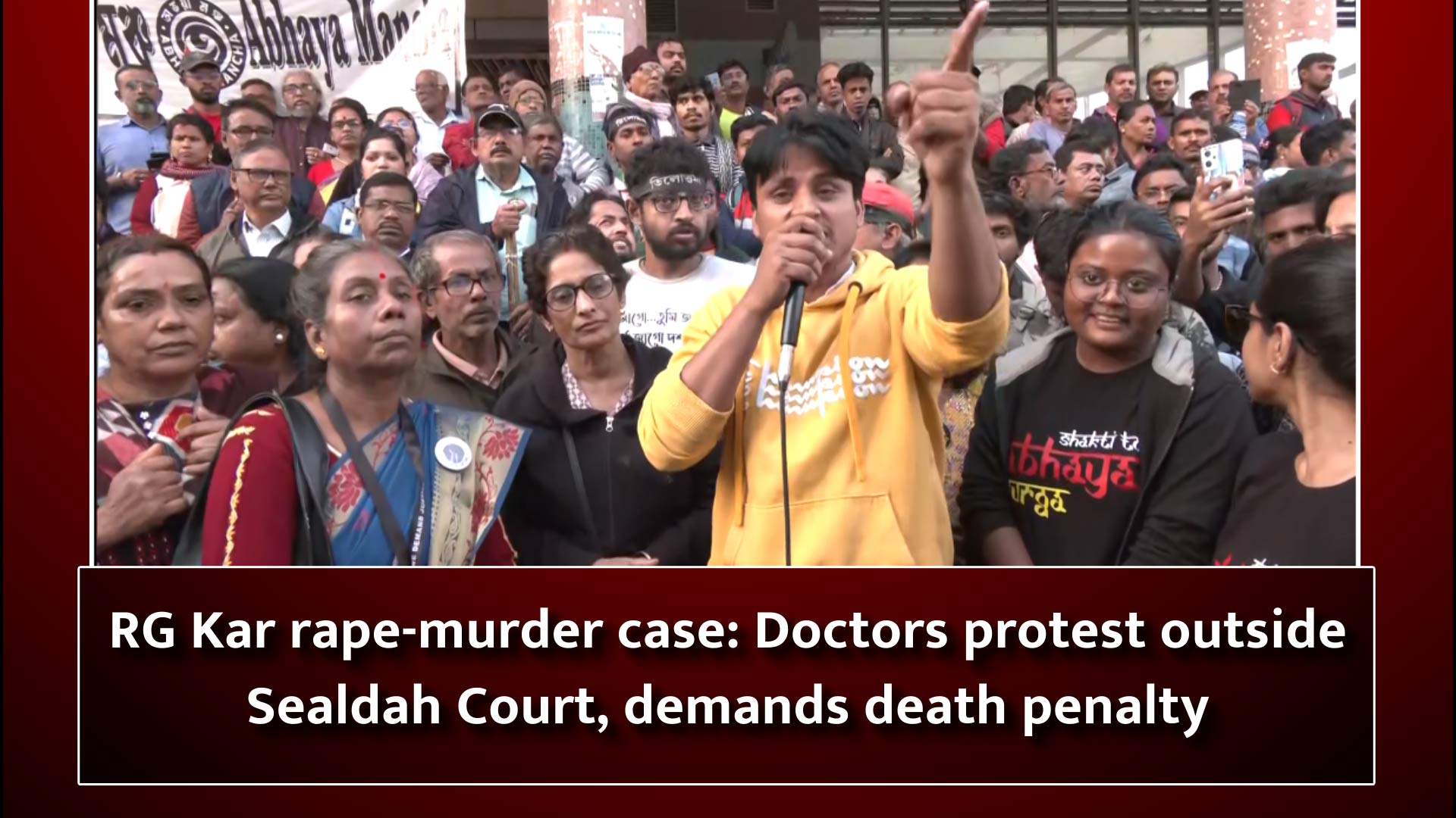 RG Kar rape-murder case: Doctors protest outside Sealdah Court, demands ...