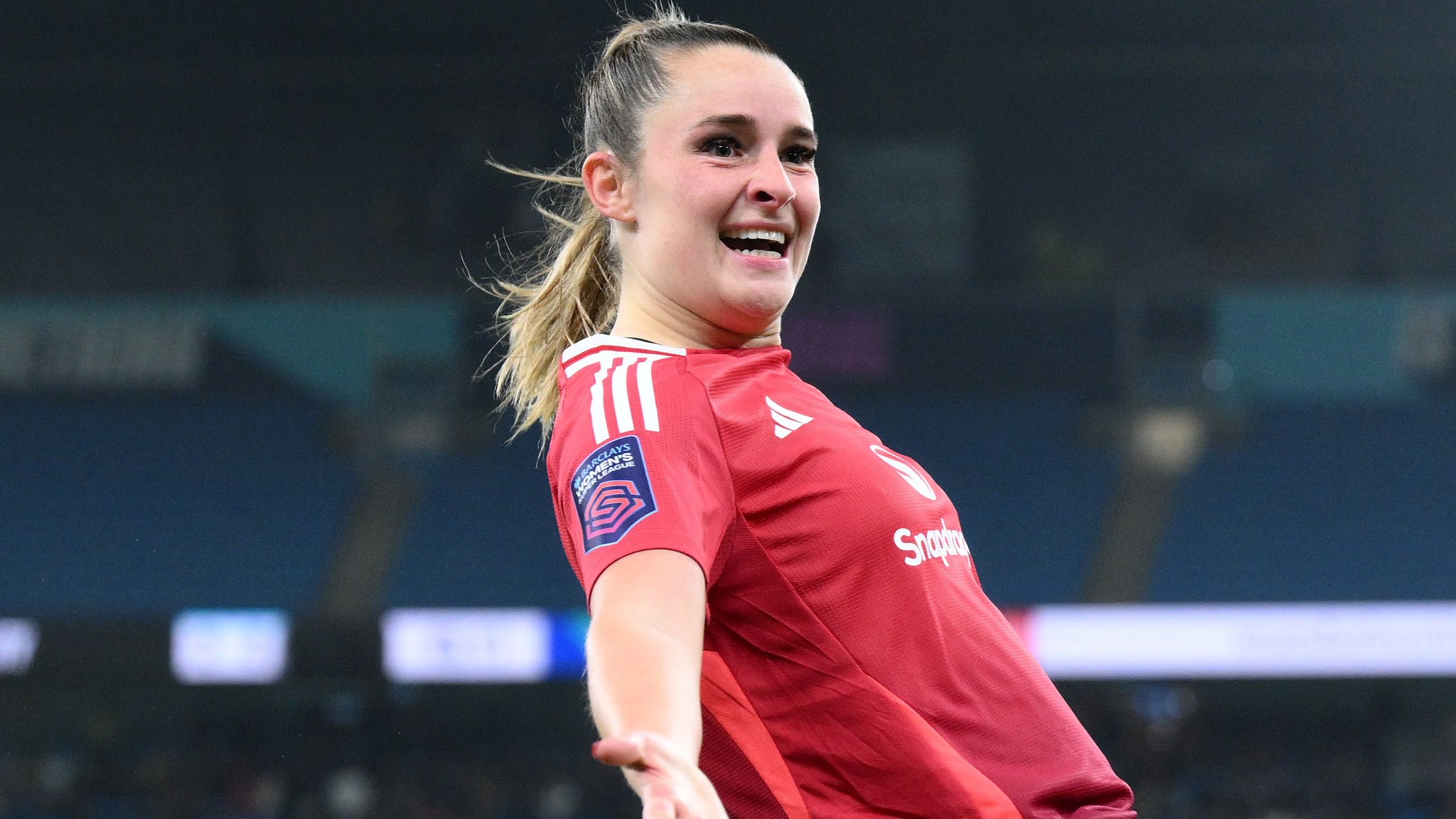 '0161 is red!' - Ella Toone revels in Man Utd's derby win over Man City ...