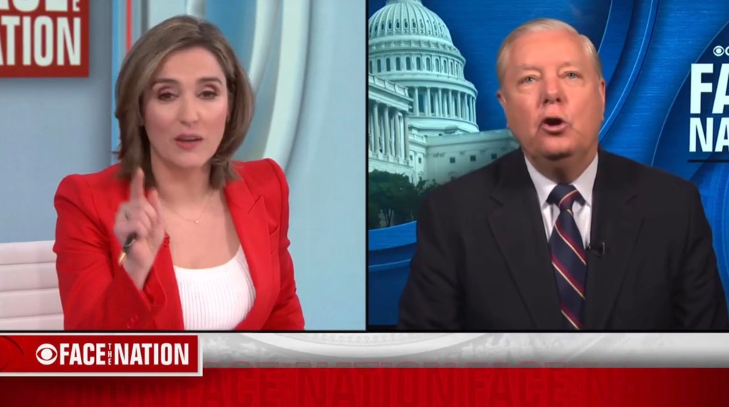 Sen. Lindsey Graham scolds CBS ‘Face the Nation’ host Margaret Brennan ...