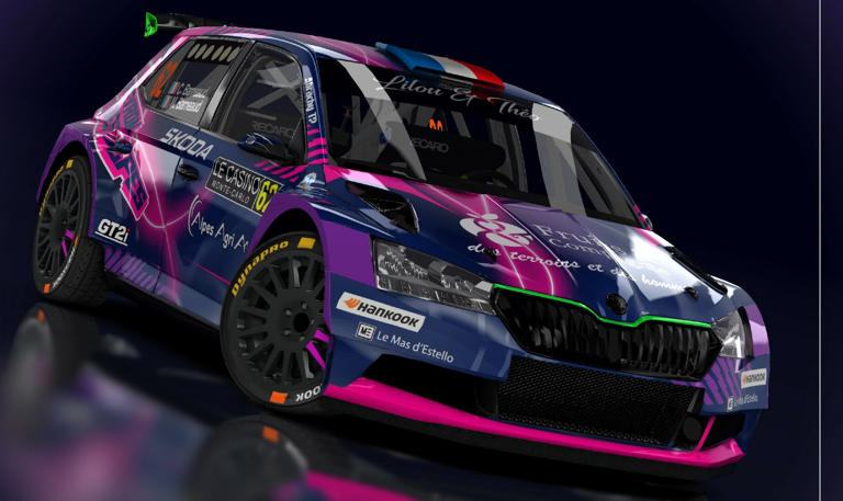 Les voitures du rallye Monte-Carlo 2025
