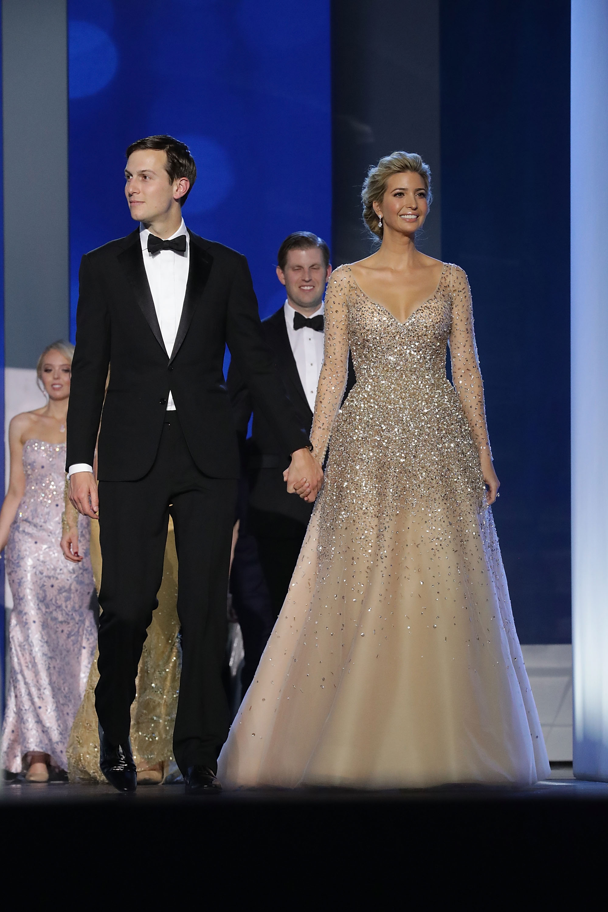 Ivanka Trump opts for forest green outfit and matching hat at Donald ...