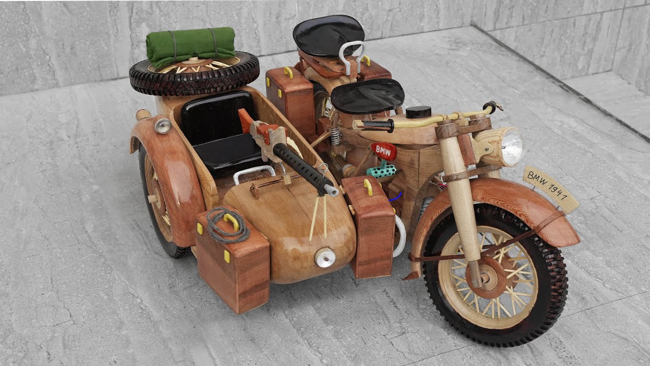 BMW R75 1941 World War II Machine Gun Mounted Motorcycle | Meticulously ...