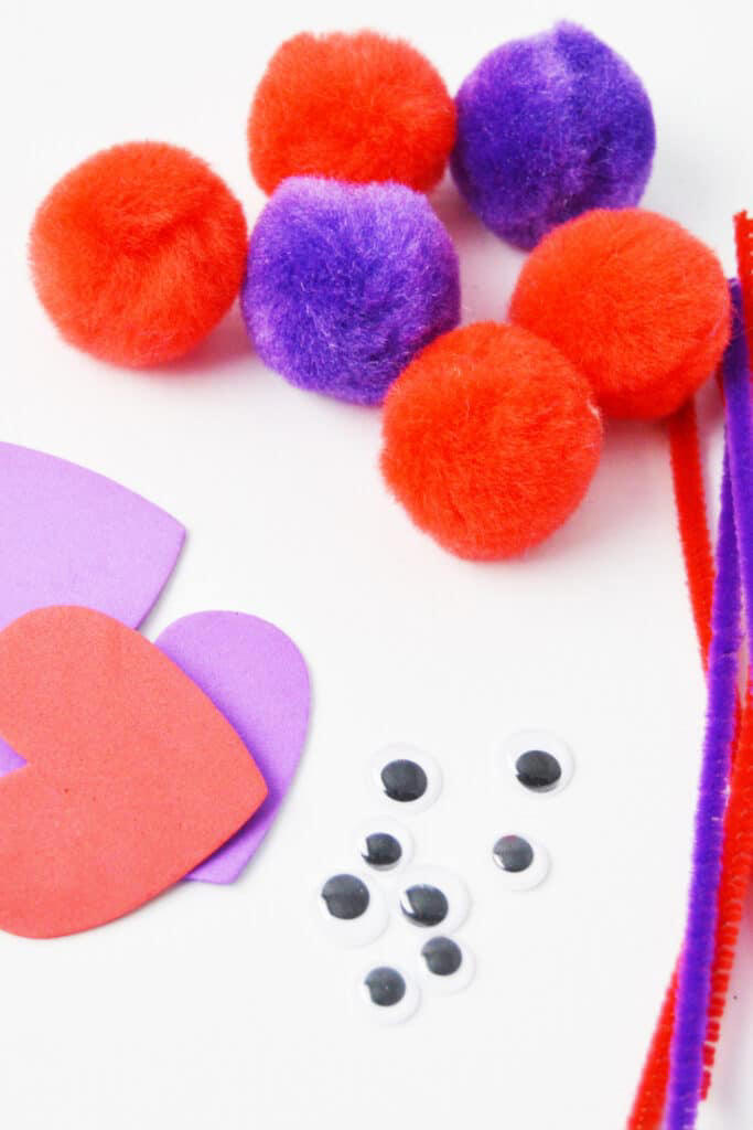 Adorable Valentine's Day love bug craft for kids