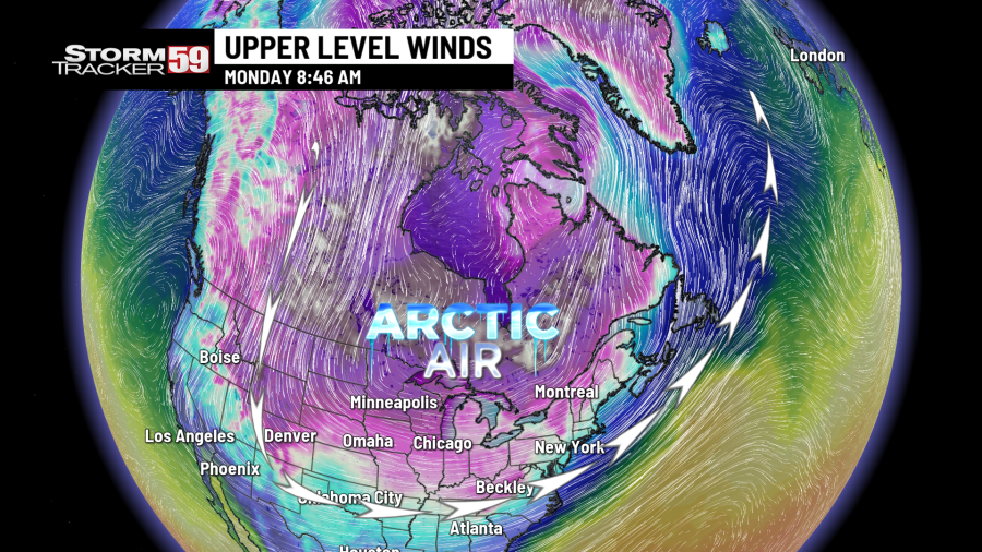 Arctic blasts brings coldest weather of the season; dangerous cold ...