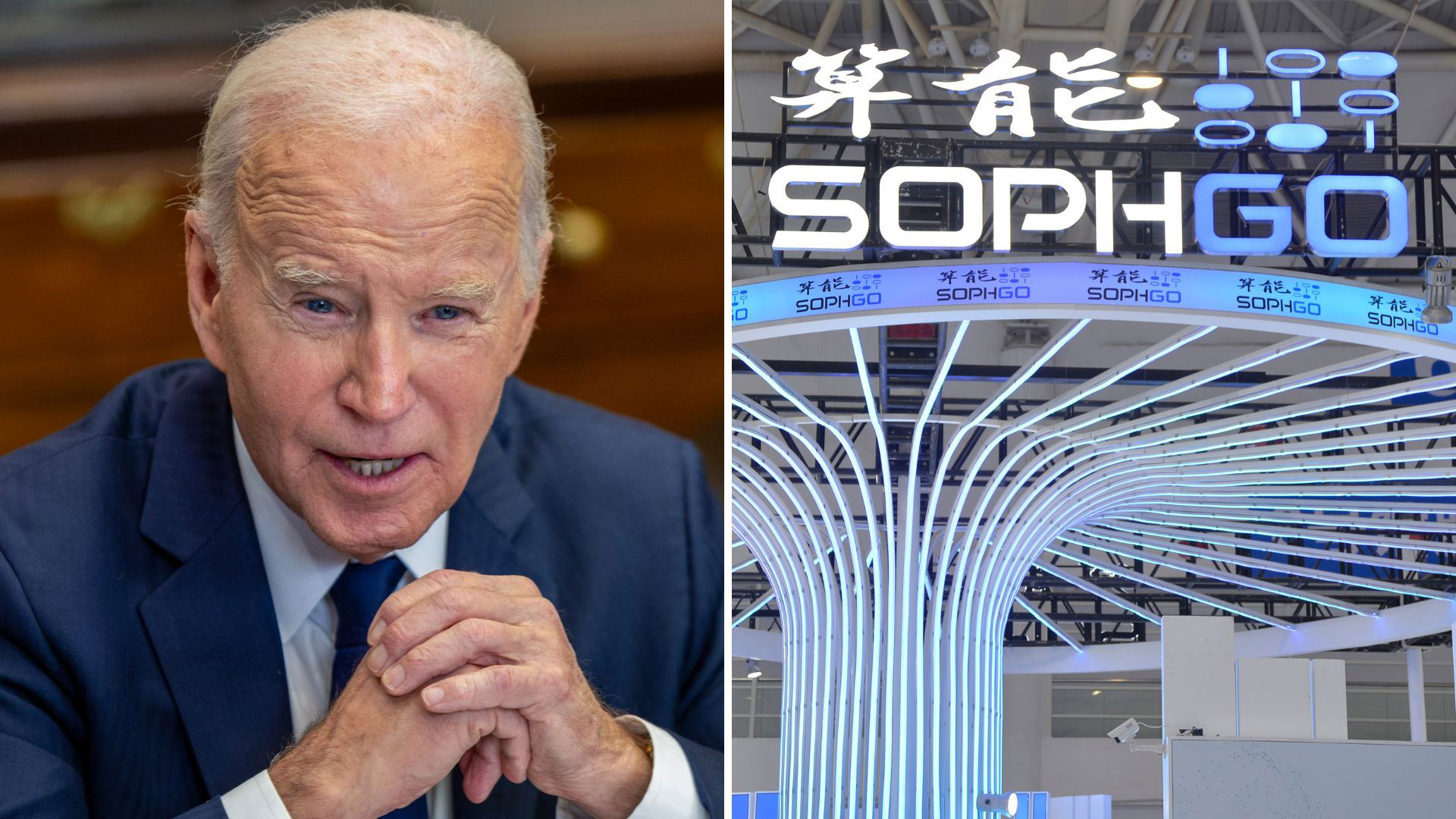 Biden places Chinese companies on the trade restrictions list Biden places Chinese companies on the trade restrictions list