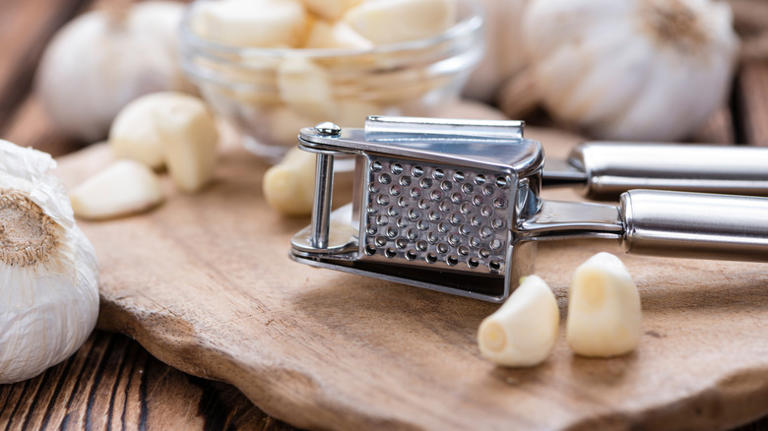 Ditch Your Clumsy Garlic Press And Use This Handy Tool Instead