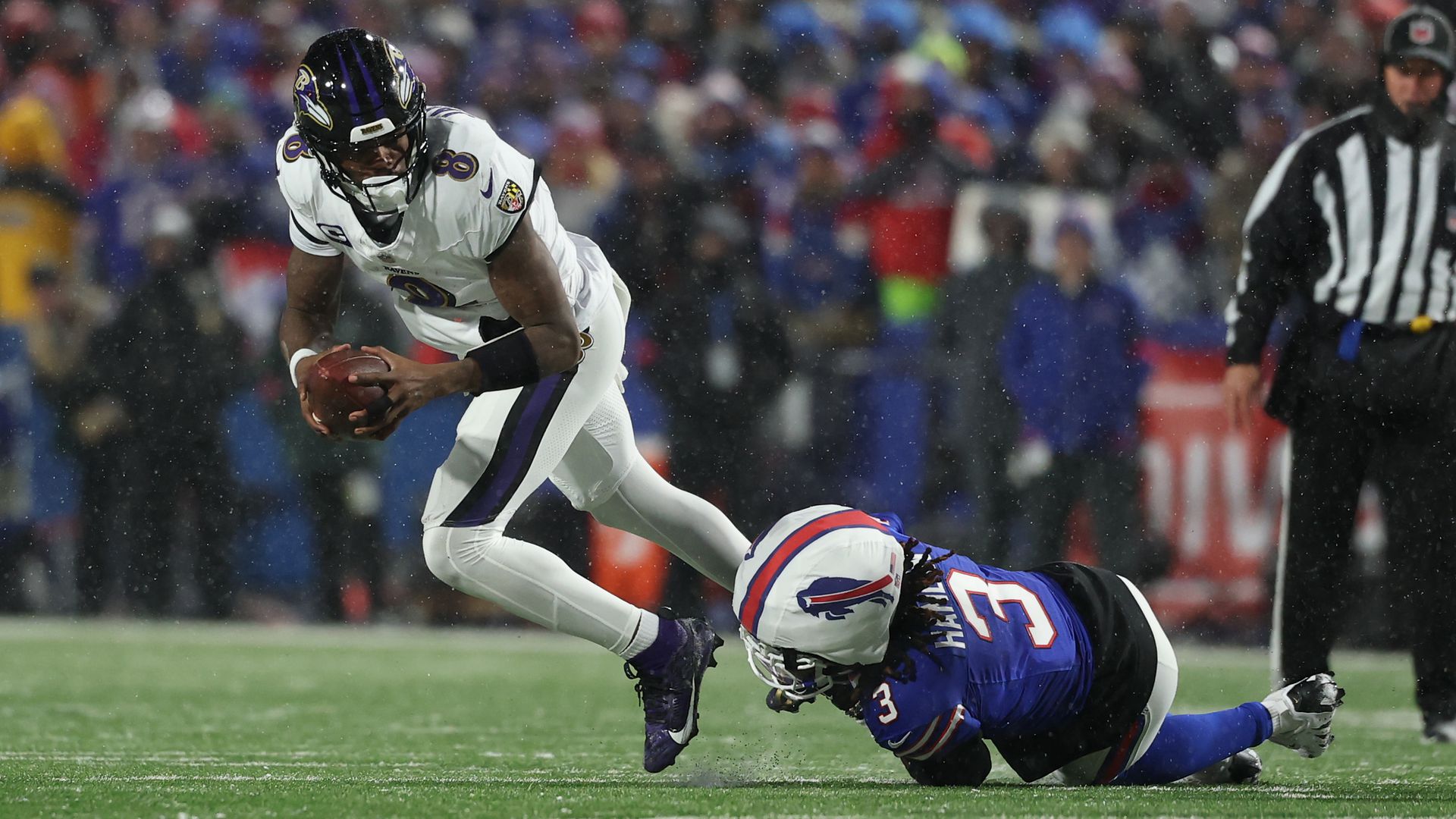 Bills’ biggest strength leaves Lamar Jackson ‘tired of this s—t’