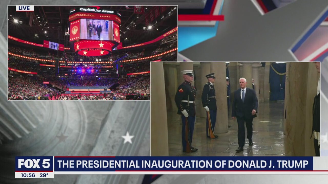 Mike Pence booed at Trump's second inauguration ceremony