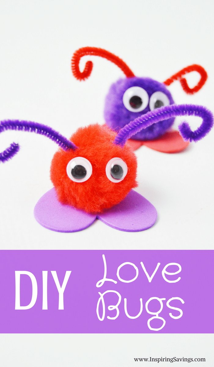 Adorable Valentine's Day Love Bug Craft For Kids