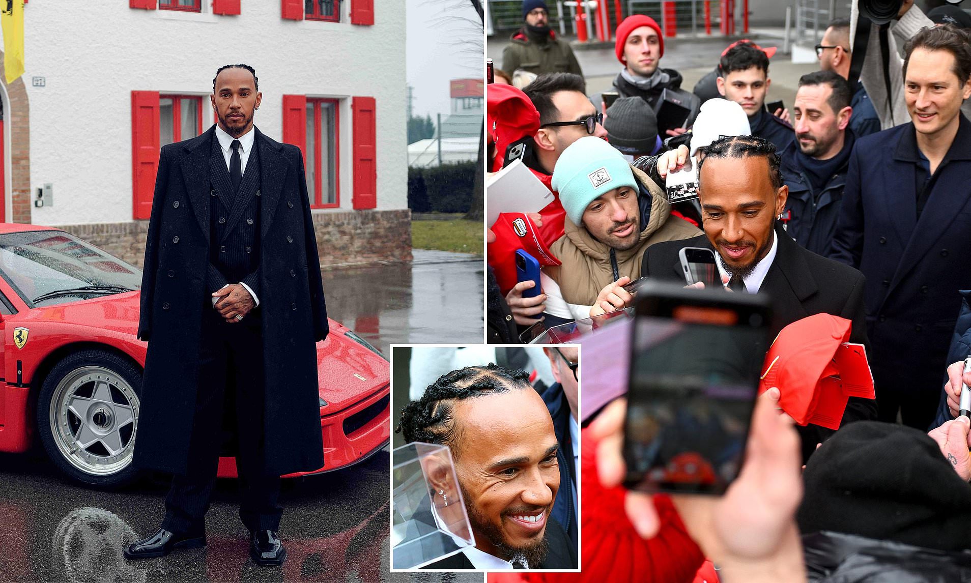 Is this the hidden meaning behind Lewis Hamilton's first day at Ferrari ...