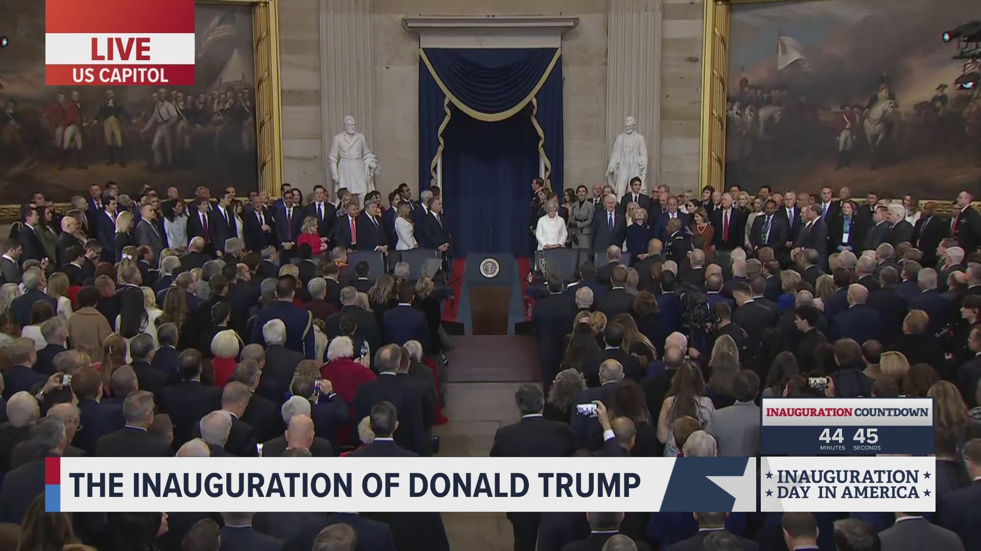 Tech moguls and Cabinet members are at the Capitol