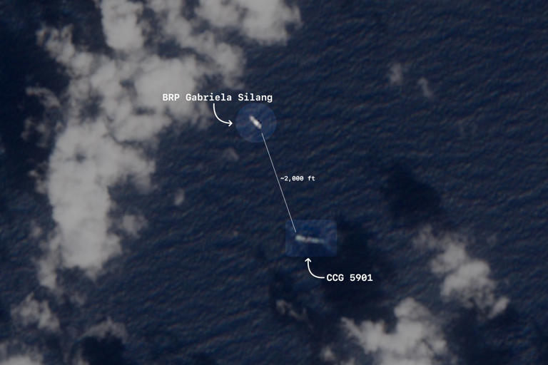 Satellite Photo Captures US Ally's Standoff With China's 'Monster Ship'