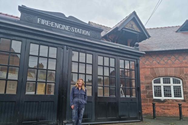 Wirral sculptor turns Port Sunlight’s historic fire engine station into ...