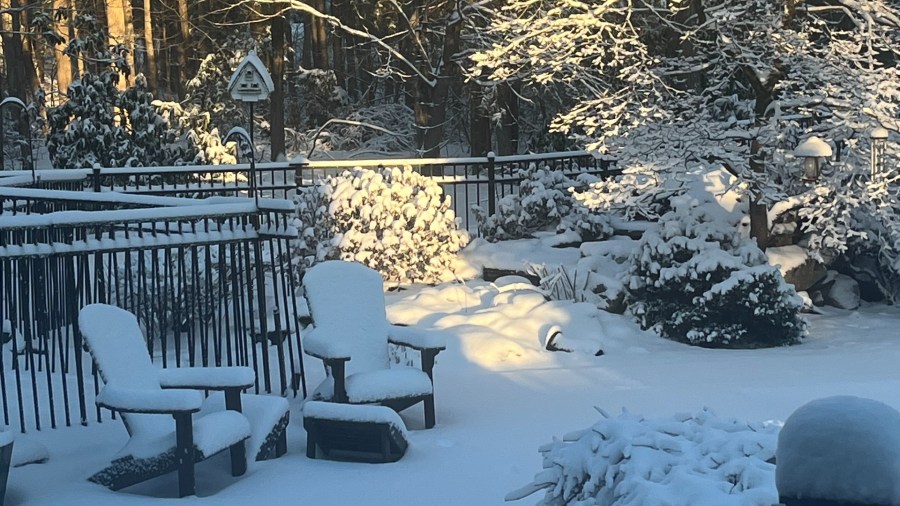 PHOTOS: First big snowstorm seen across western Massachusetts