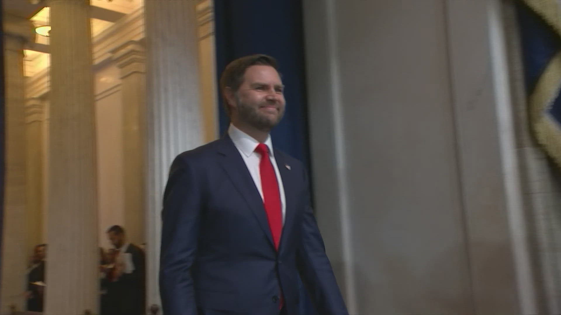 Vice President-elect JD Vance introduced at Inauguration