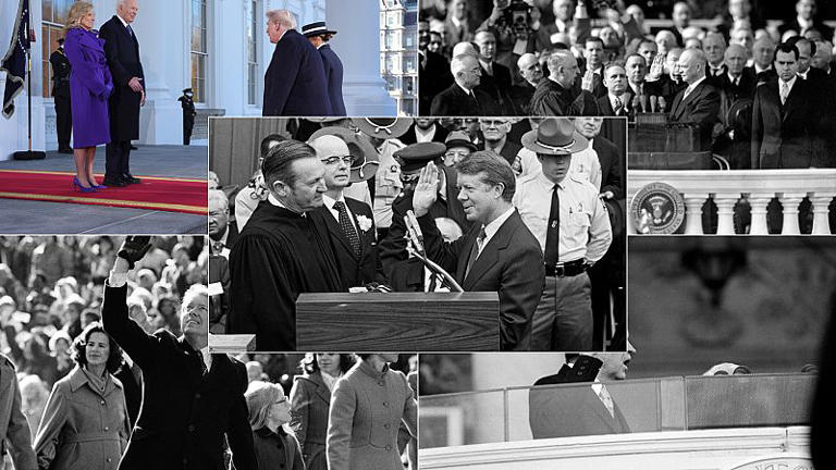 In pictures: US presidential inaugurations over the years