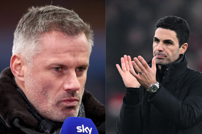 Jamie Carragher identifies major difference between Liverpool and Arsenal in league title race