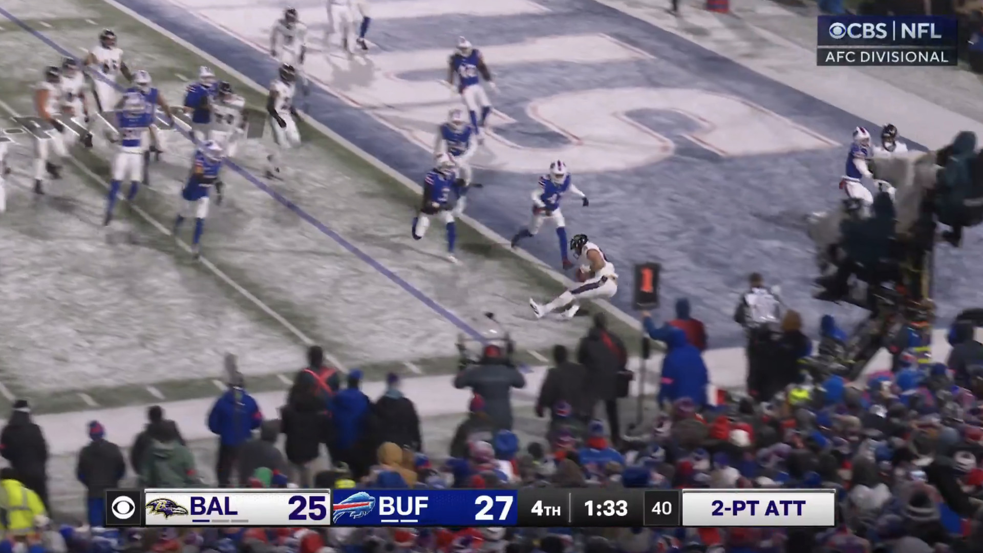 Mark Andrews was the Bills’ best player against the Ravens