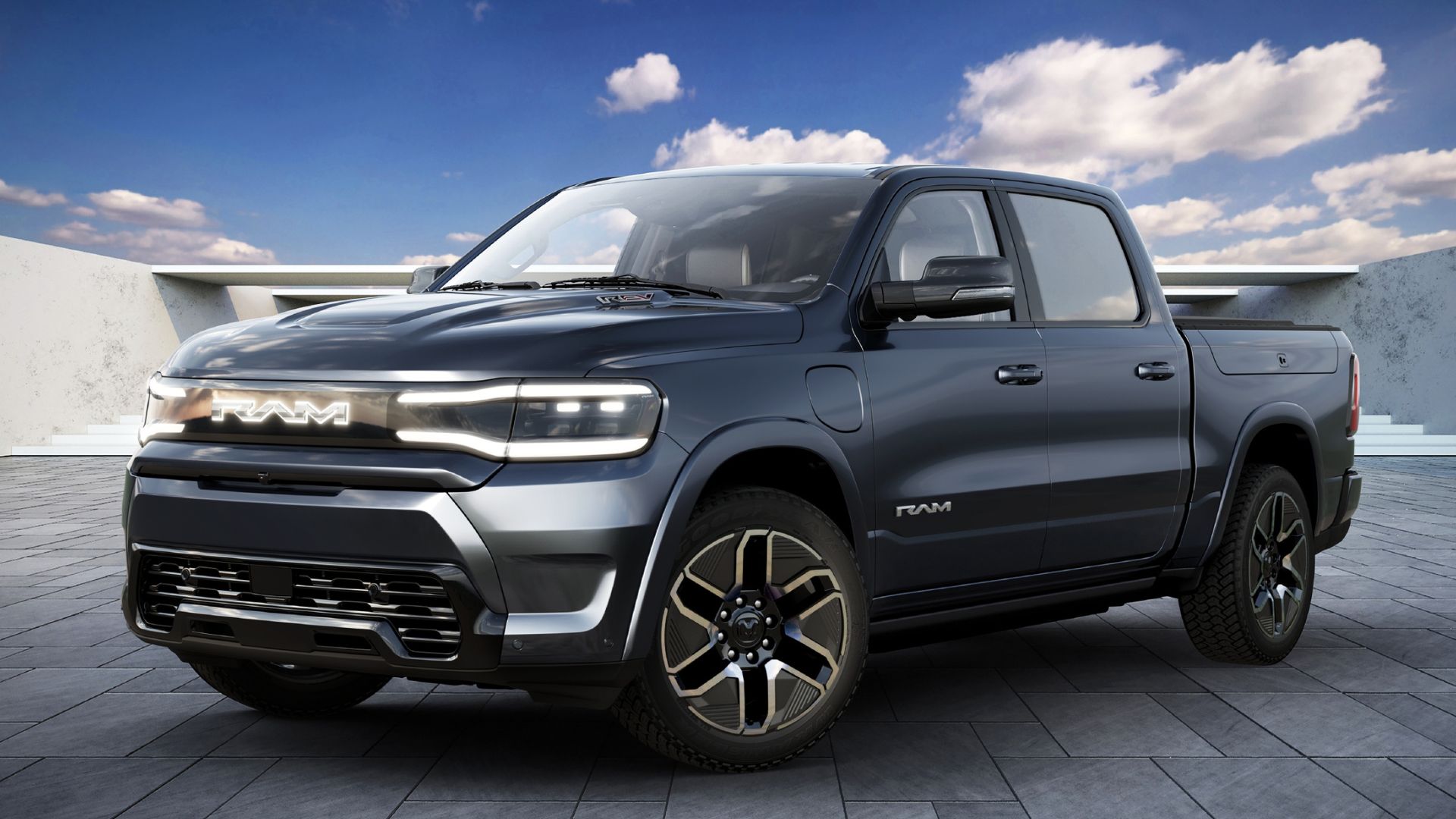 Ram Ditches Bigger Battery For Its EV Truck