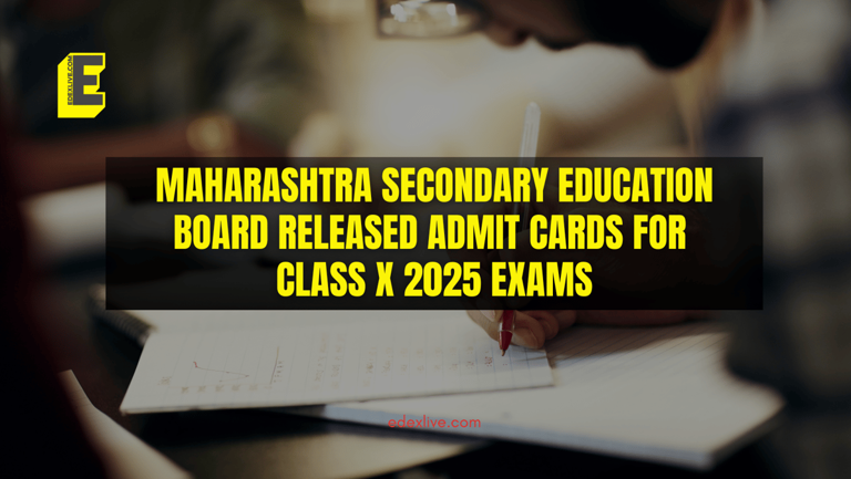 Maharashtra Secondary Education Board released admit cards for Class X ...