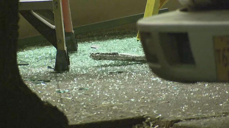 Windows smashed out at Multnomah County Elections Office