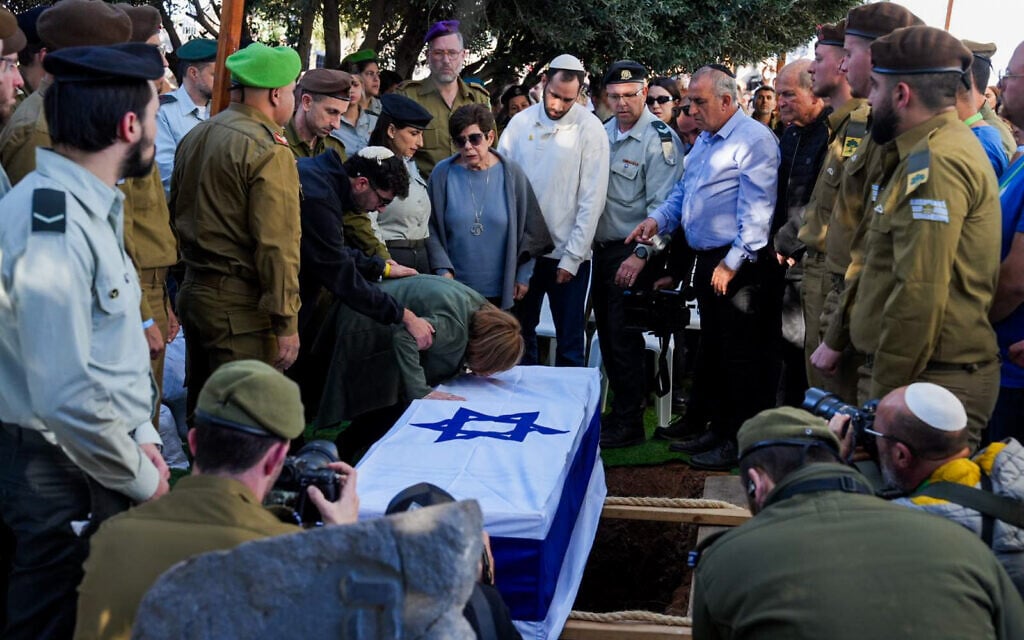 Soldier Oron Shaul, whose body was recovered from Gaza, laid to rest in ...