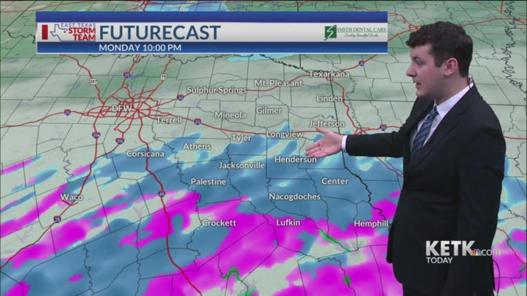 Monday Forecast: Very cold, snow possible tonight
