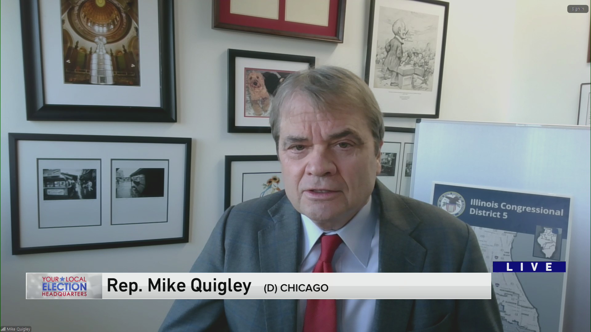 U.S. Rep Mike Quigley (D-Chicago) discusses Trump inauguration, MLK Day