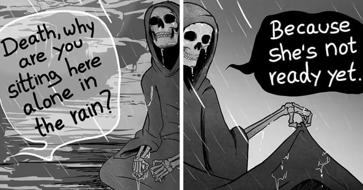 Artist Who Made People Cry With Her Grim Reaper Animal Comics Is Back ...
