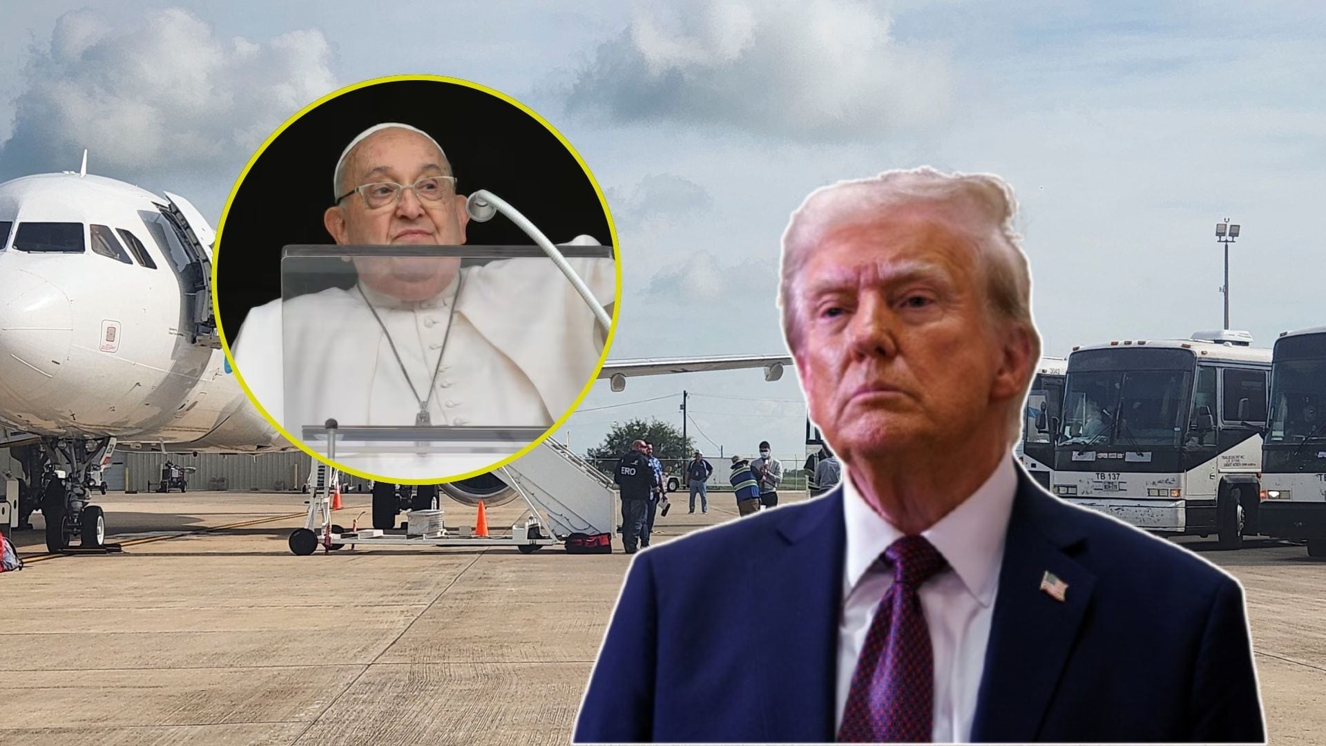 Papa francisco dice que planes de Tump sobre inmigrantes son “una ...