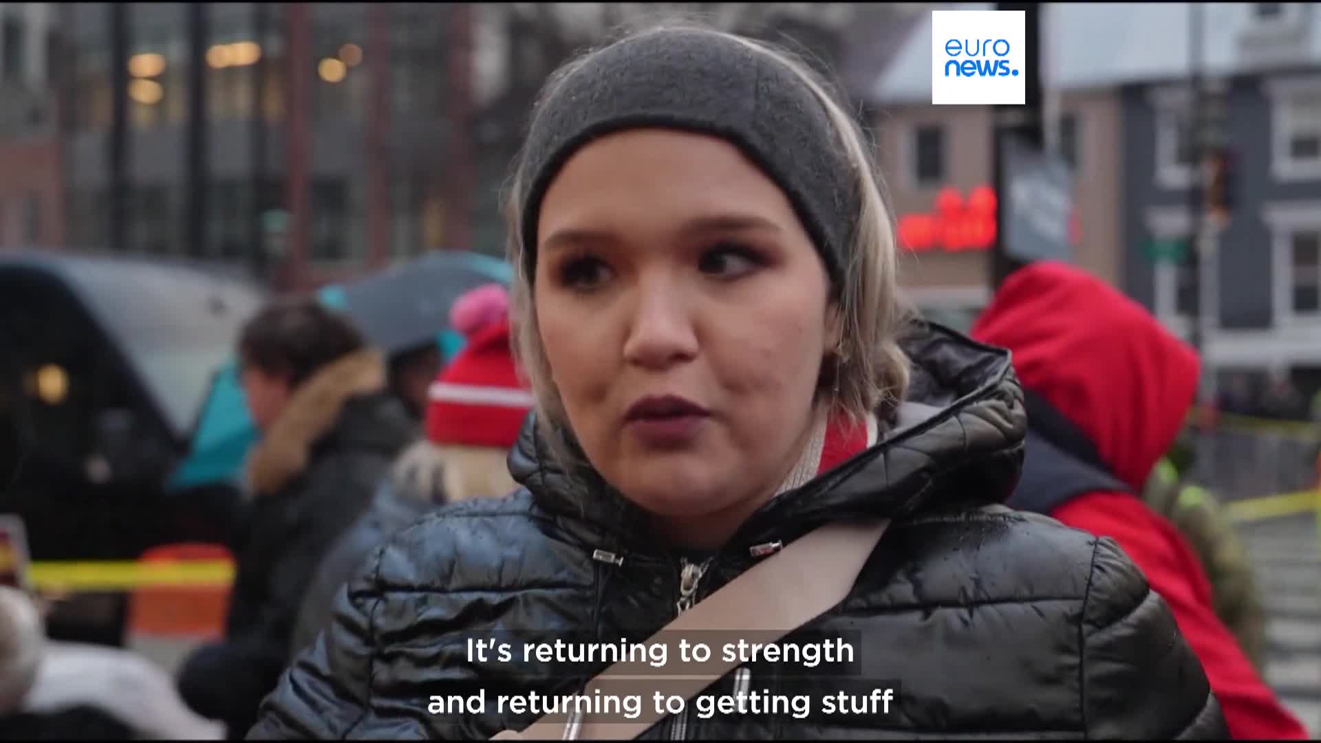 Optimism amongst Trump supporters as thousands gather ahead of inauguration