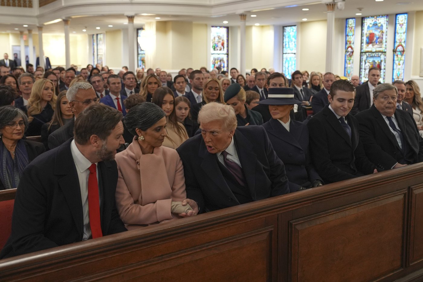 PHOTO COLLECTION:Trump Inauguration Church Service