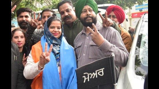 AAP’s Inderjit Kaur is first woman mayor of Ludhiana