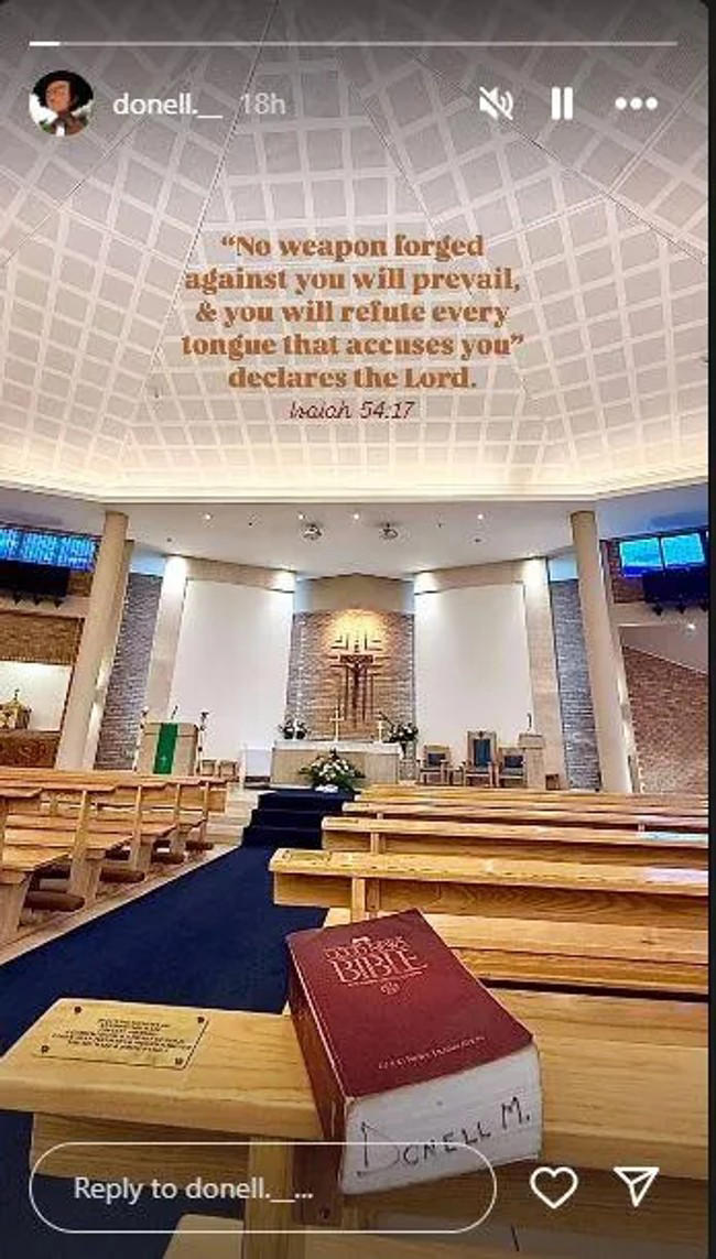 Sonia Mbele’s son, Donell, appears in court on two counts of rape