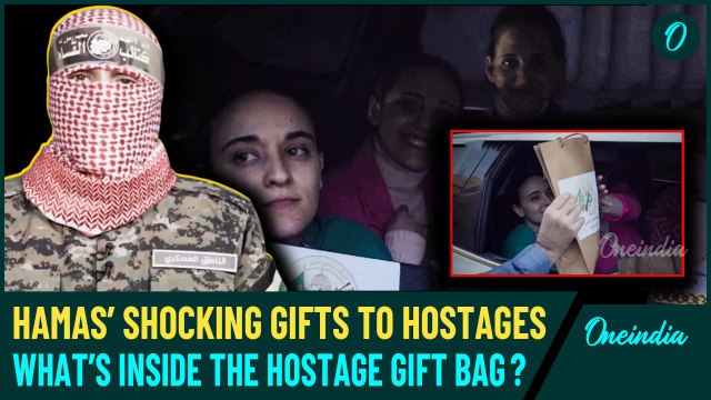 Hamas Releases Hostages With Creepy 'Gift Bags' With Photos Of ...