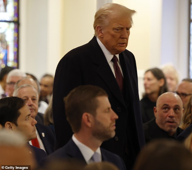 Tech titans and media moguls get pride of place at inauguration