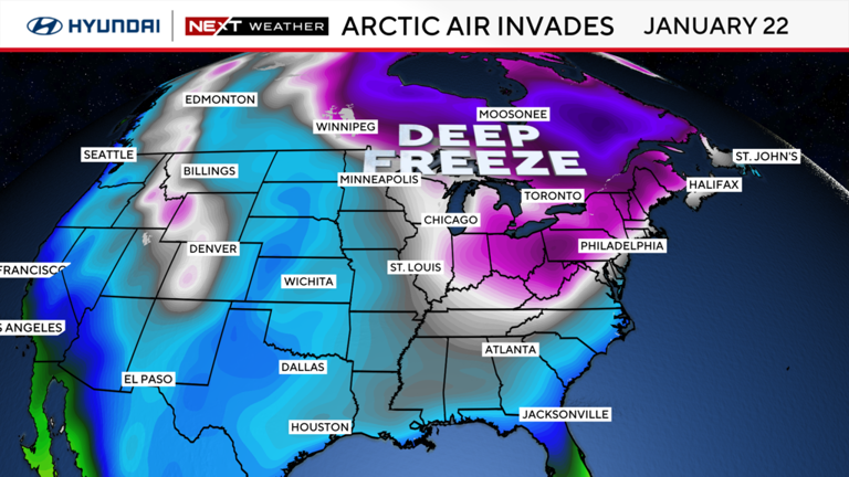 Coldest air since 2018 comes to Philadelphia region following weekend ...